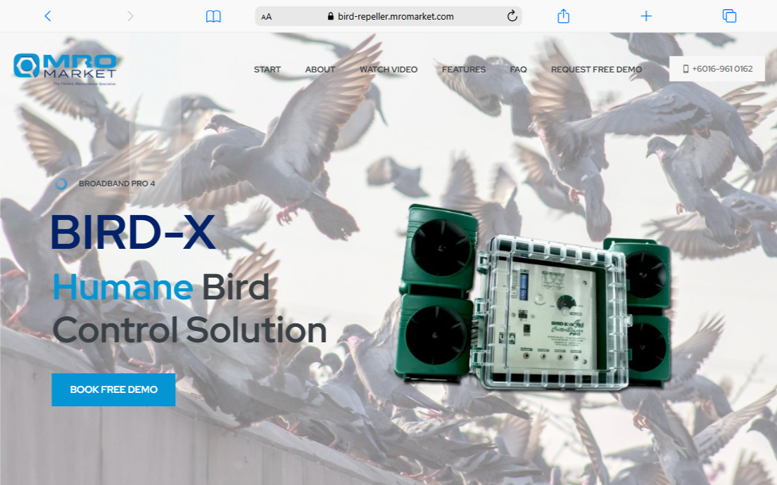 Bird Repeller MRO Market - Newnormz